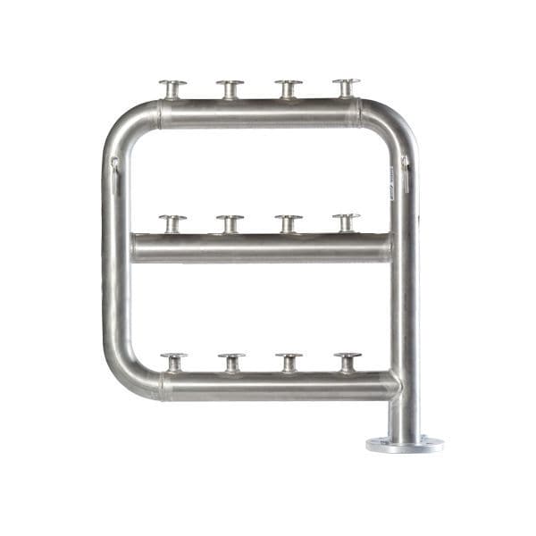 Manifold multivoie - BH002 - Baterias Gatell S.A - en inox / d'eau / à bride