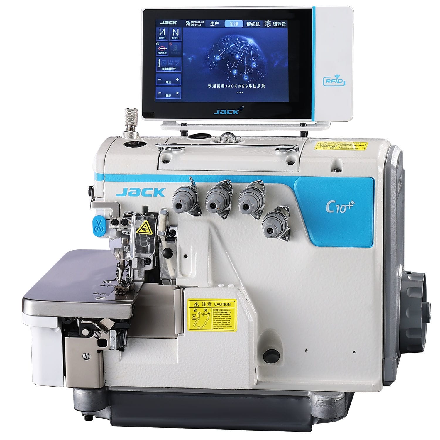 Surjeteuse point de surjet - C10+ series - Jack - à deux aiguilles / à ...