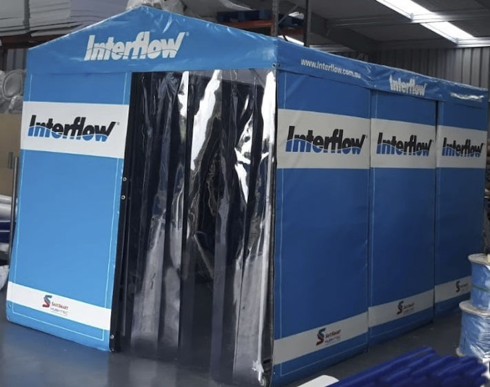 Tente industrielle - Hushtec - mobile