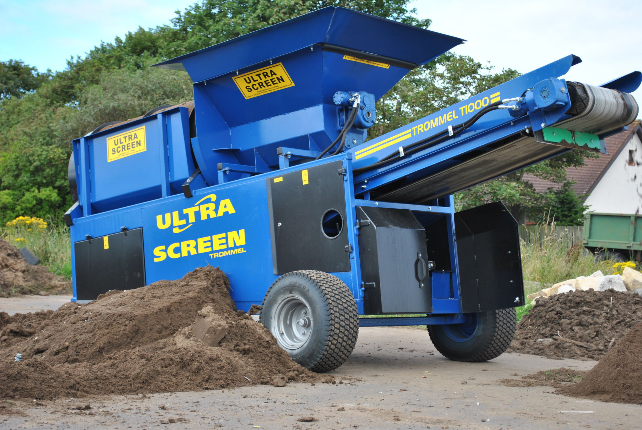 Crible mini - T-1000 - Compact Screens - à criblage sec / mobile / à ...