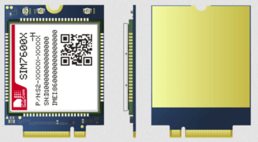 Module sans fil 4G - SIM7600X-H-M2 series - SIMCom Wireless Solutions Ltd. - USB / LTE / GPRS