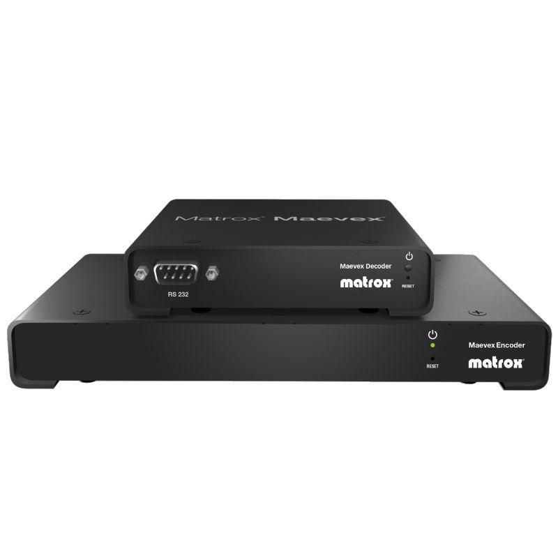 Décodeur codeur - Maevex 5100 - Matrox Video - IP / audio / vidéo