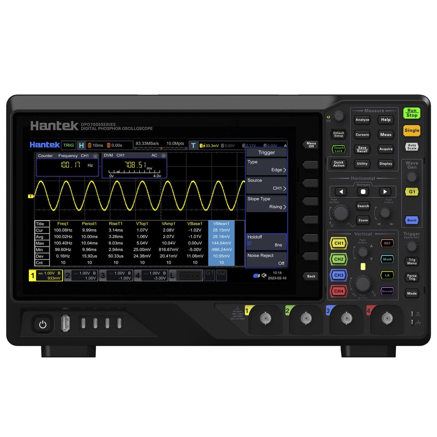 Oscilloscope numérique - DPO7000 Series - QingDao Hantek Electronic Co ...