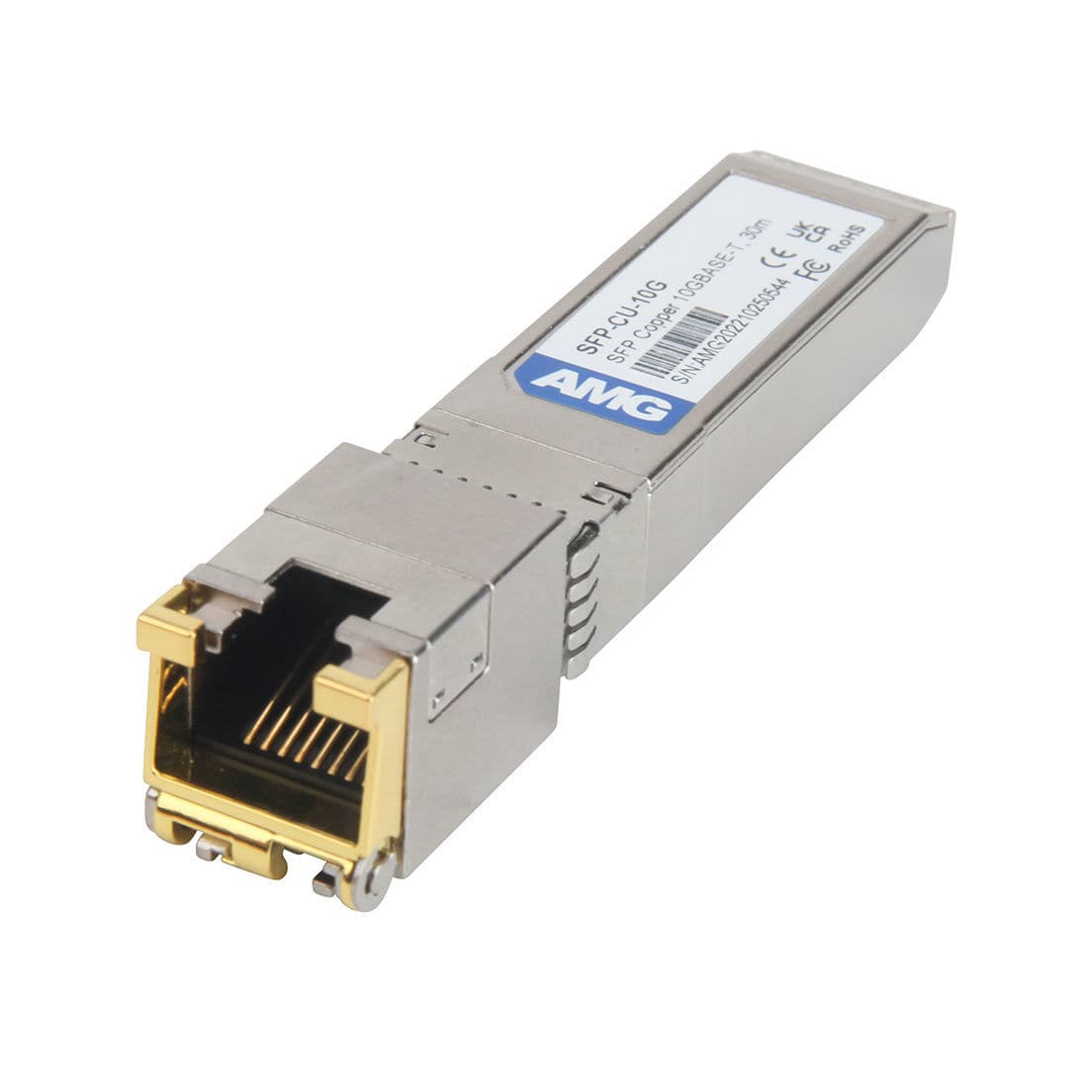 Émetteur-récepteur Ethernet - SFP-CU-10G - AMG Systems - de surveillance / SFP / de données