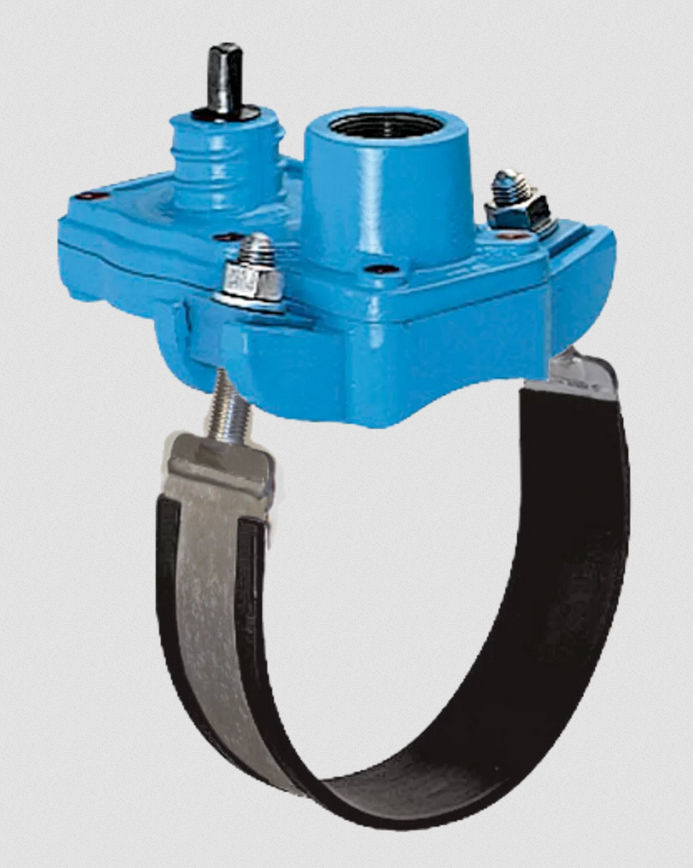 Étrier taraudé - 2402 - Hawle - fileté