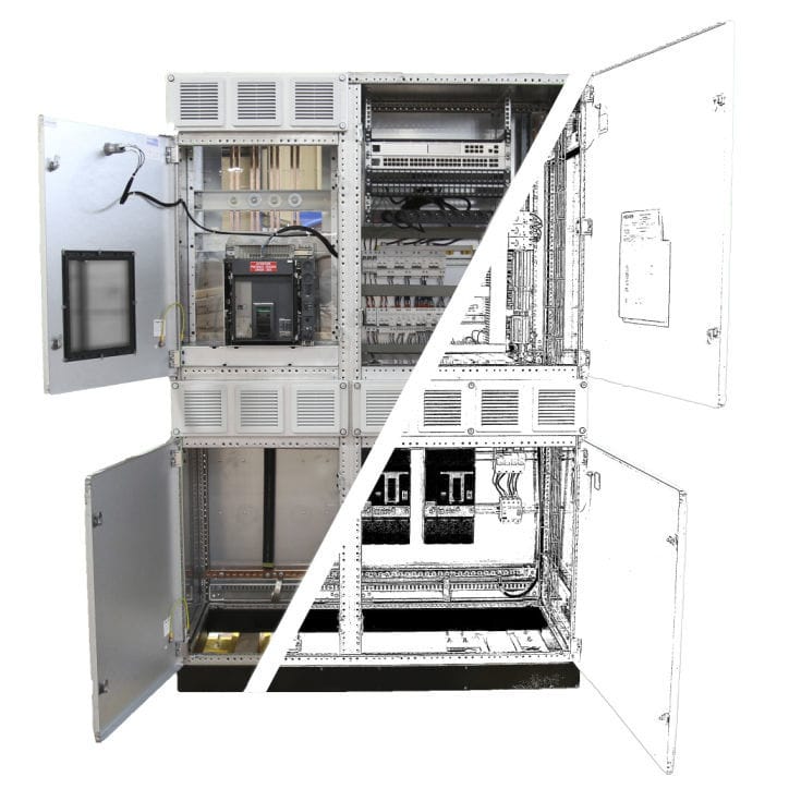 Tableau électrique de distribution - TGBT - AVENTECH GROUPE - de ...