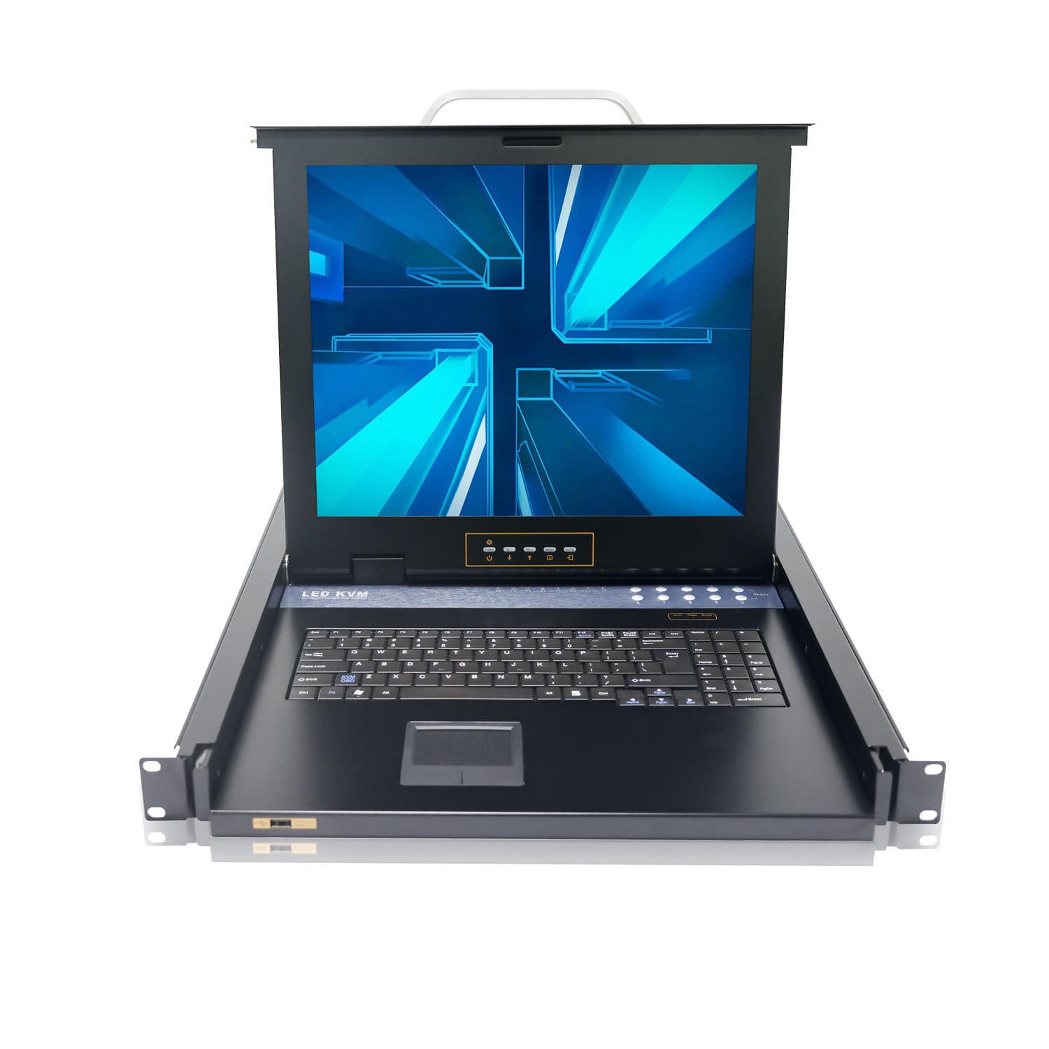 Commutateur KVM avec écran LCD - RGD-KVM-1708M-VGA - Key Technology ...