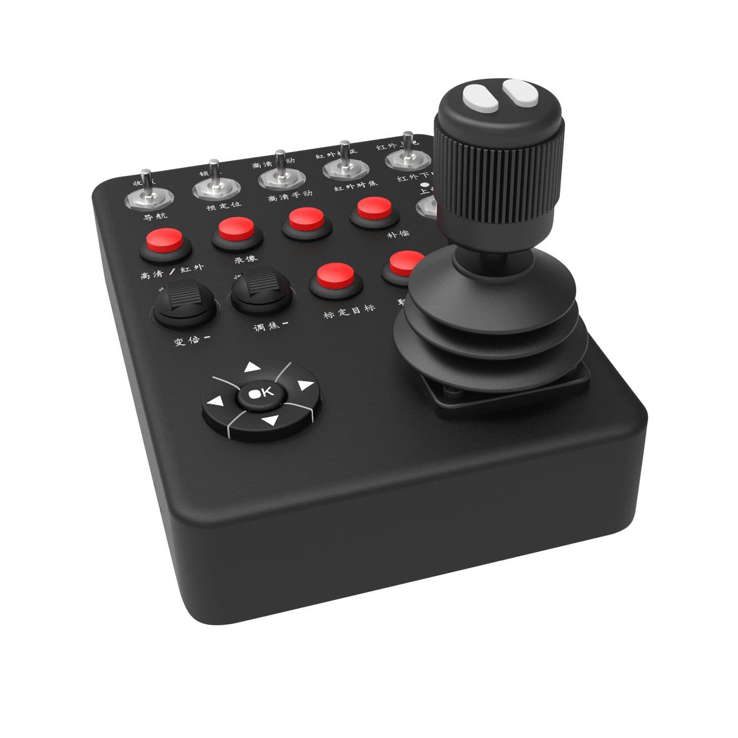 Joystick 3 axes - RGD-JSK-CB-4081 - Key Technology Rugged System Limited - switch / à 2 boutons ...