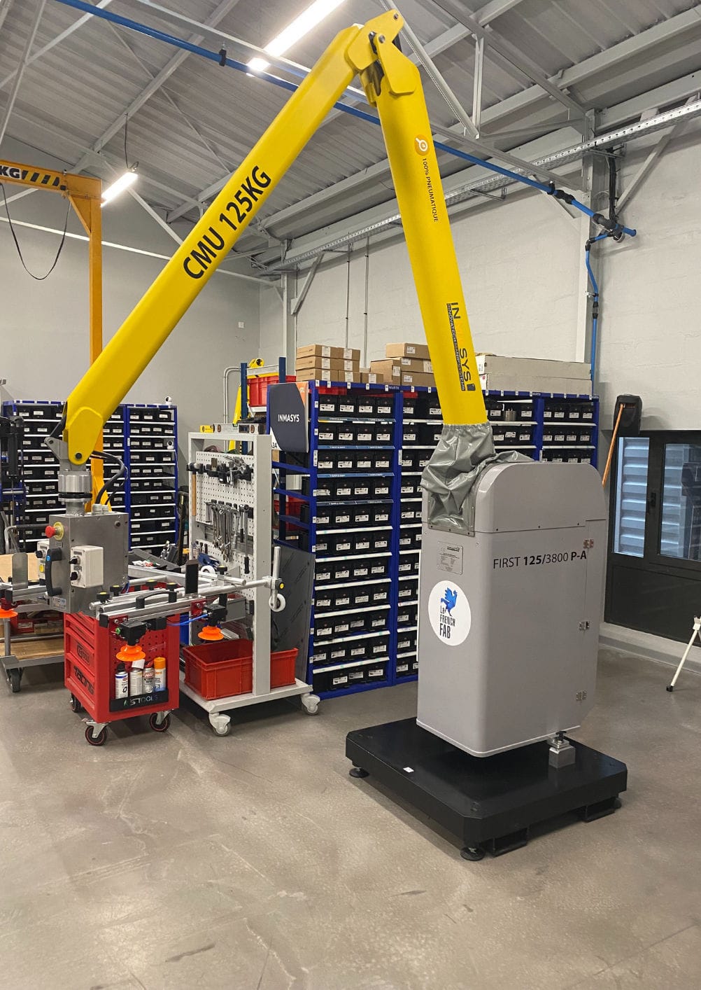 Bras manipulateur pneumatique - FIRST Pneumatique - INMASYS - pour la ...