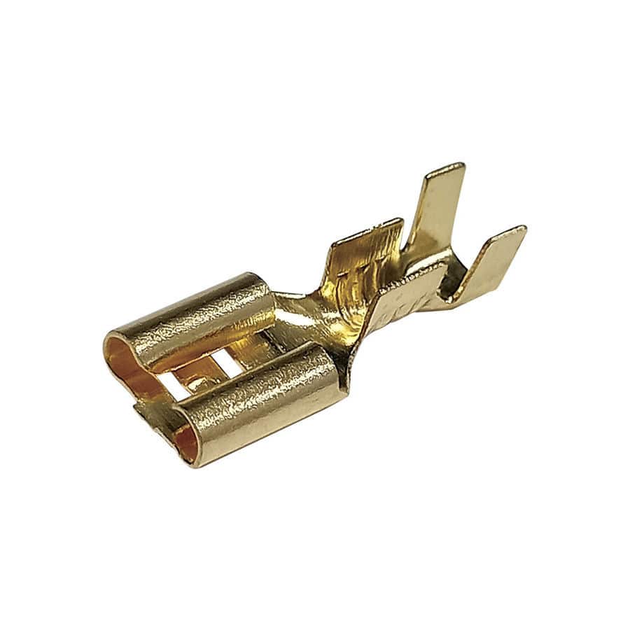 Cosse de câble à sertir - AK-AK series - SAS - femelle / sans enveloppe isolante / en laiton