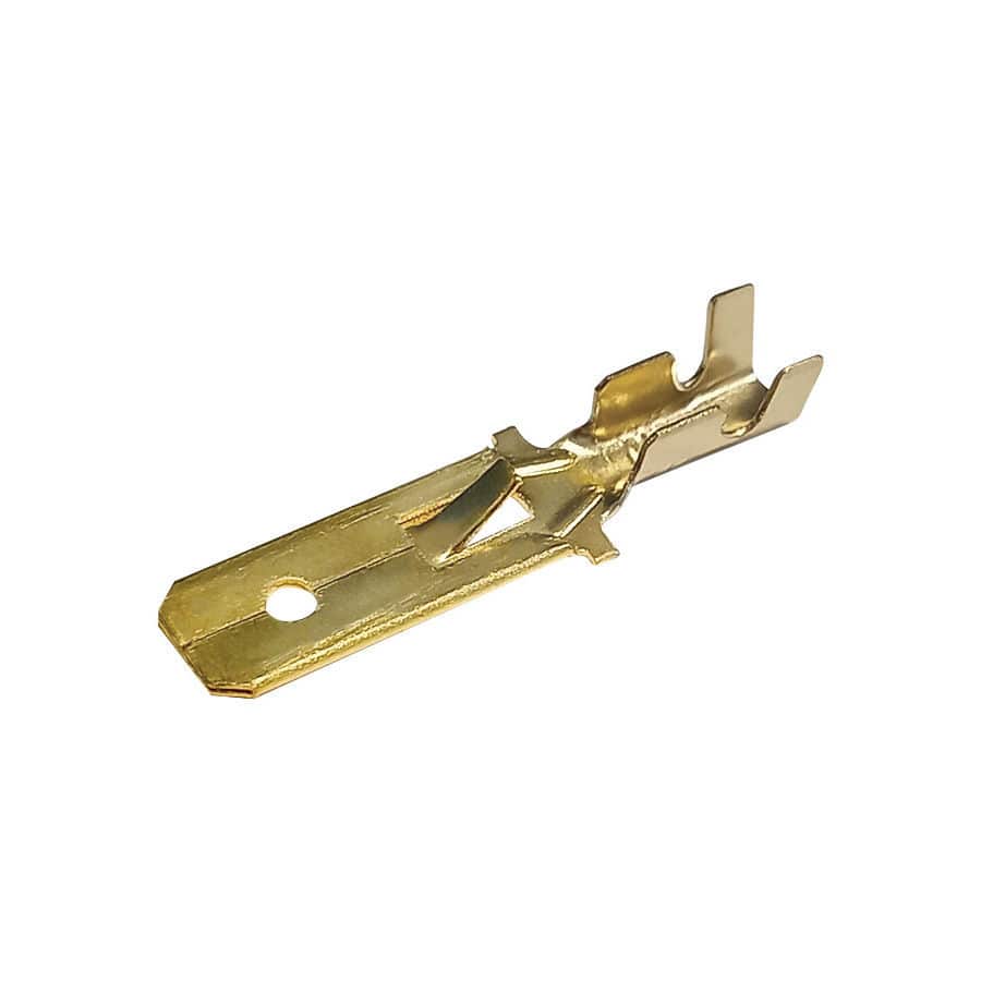 Cosse de câble mâle - AK-AK series - SAS - sans enveloppe isolante / en laiton / en cuivre