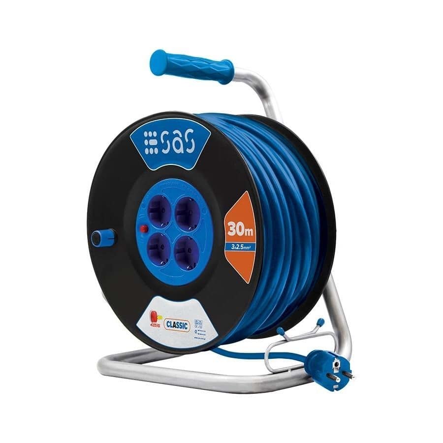 Enrouleur de câbles - 100-12-006 - SAS - manuel / pour chantier de ...