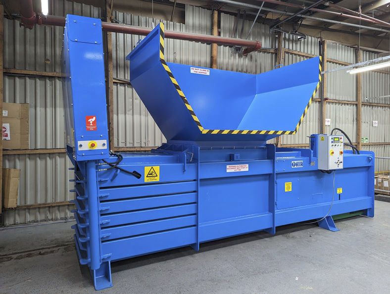 Presse à balles pour carton - MHM XL50 - MHM UK LTD - pour déchets ...