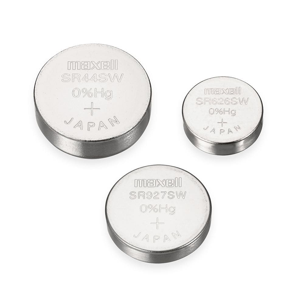 Batterie oxyde d'argent - SR series - Maxell, Ltd. - circulaire / 1.5 V ...