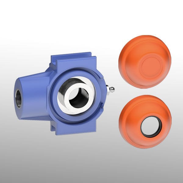 Support de palier auto-aligneur - UCT series - Tecom - en polypropylène / en PA / en laiton nickelé