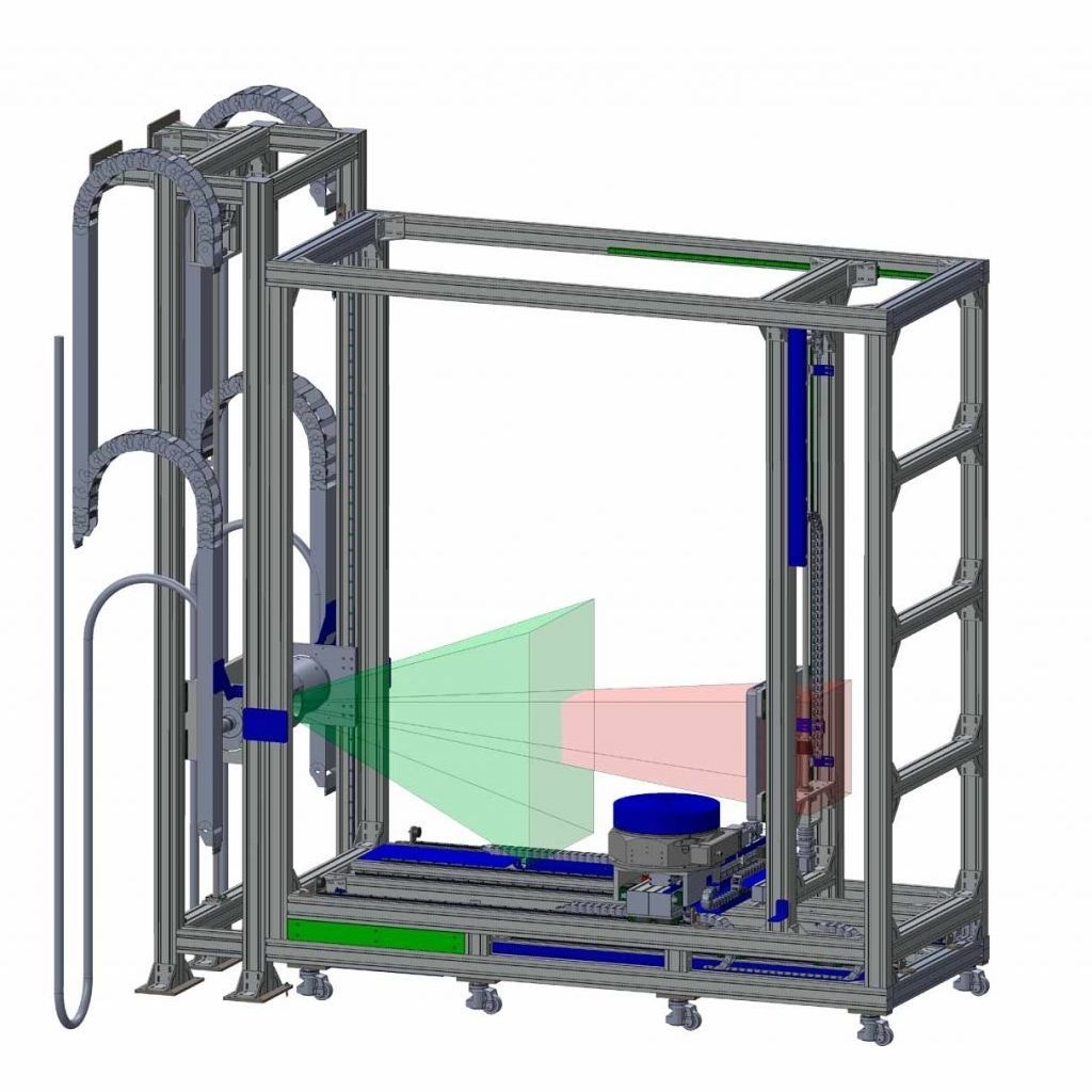 Système de tomographie numérique CT - CT-mammoth - Novadep NDT Systems ...