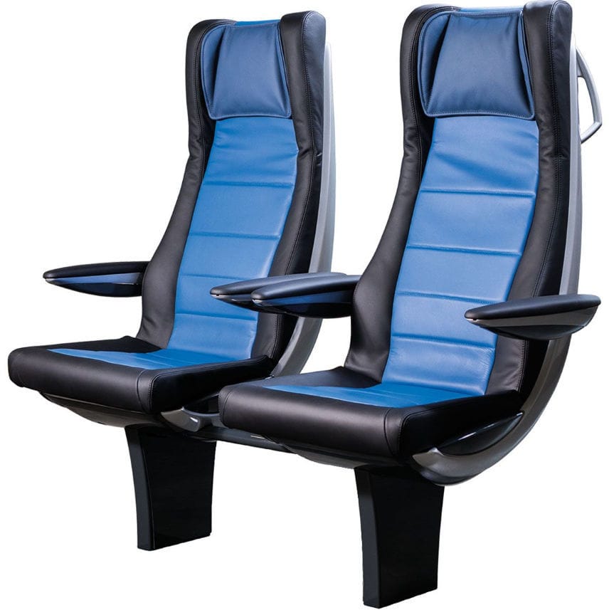 Siège de train business class - Smaragd - ŽOS 4 TRAINS