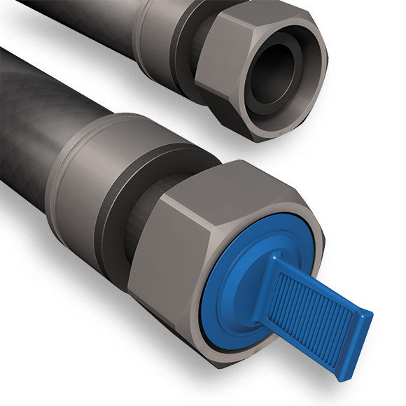 Bouchon rond - GPN 330 PCR-PE series - Pöppelmann - non fileté / en PE / de protection