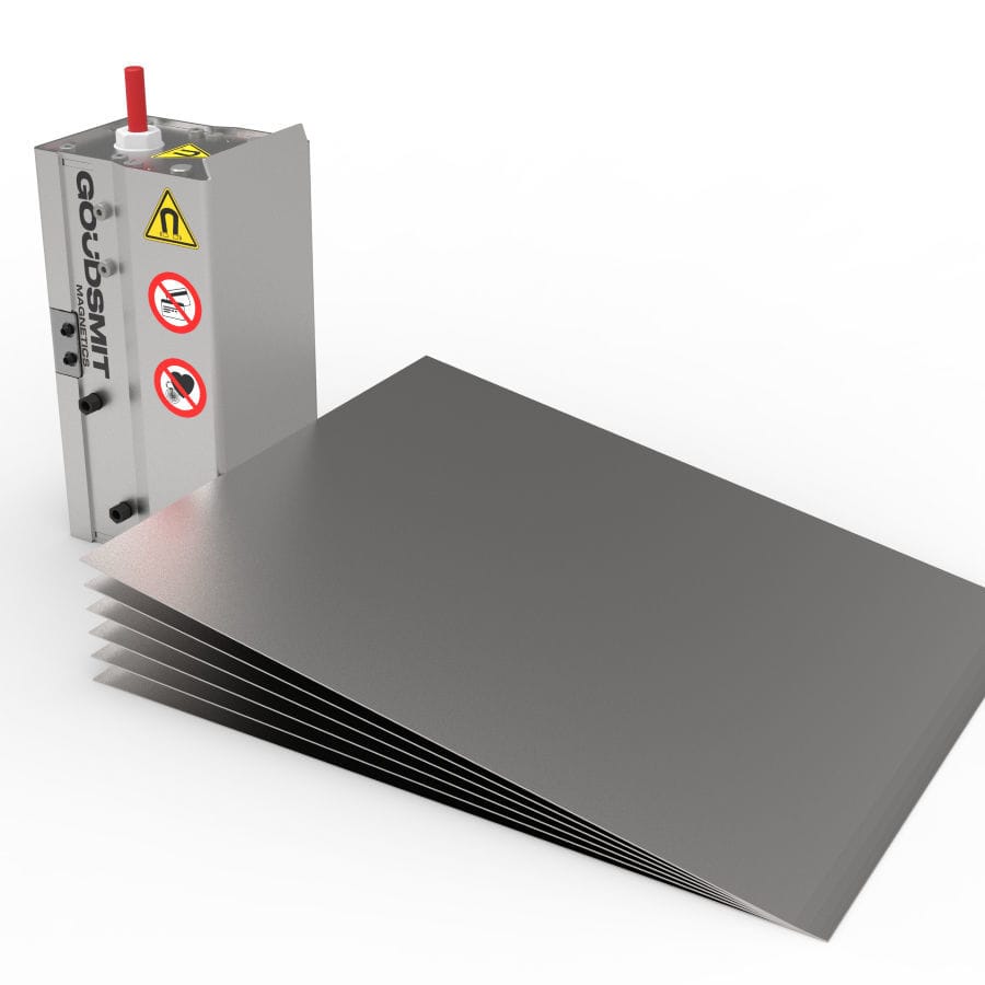 Séparateur magnétique de tôle commutable - Goudsmit Magnetics BV