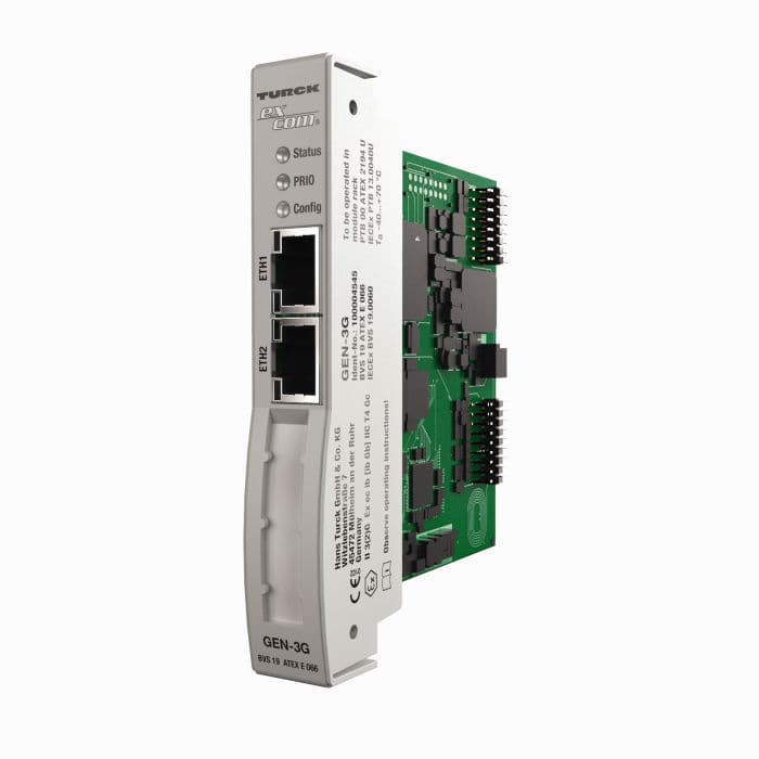 Système d’entrées/sorties bus de terrain - GEN-3G - TURCK - Modbus / ProfiNet / Ethernet
