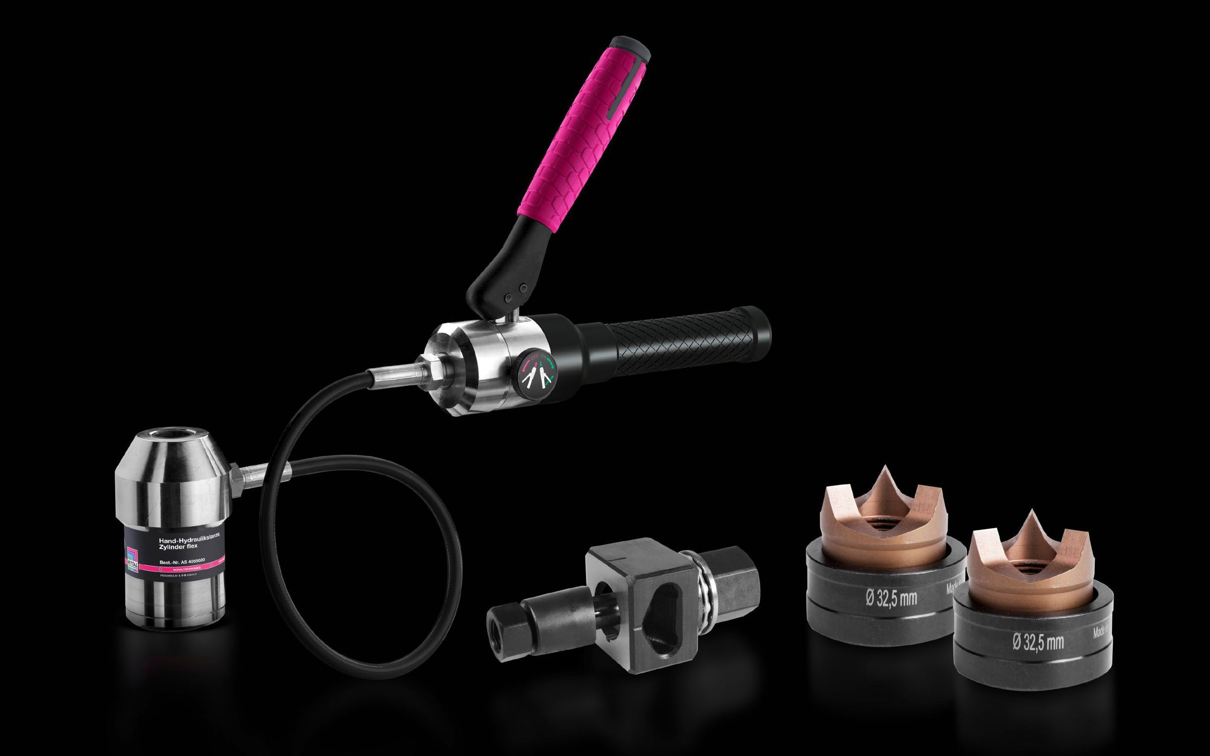 Outil de poinçonnage hydraulique - Hole punching tools - RITTAL