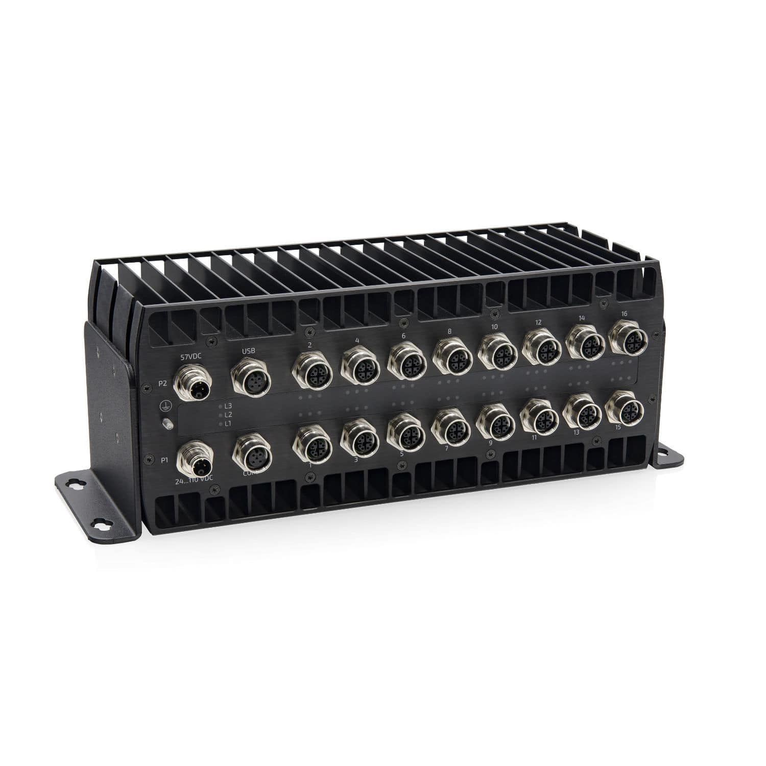 Commutateur Ethernet administrable - KSwitch R16 - Kontron - 16 ports ...
