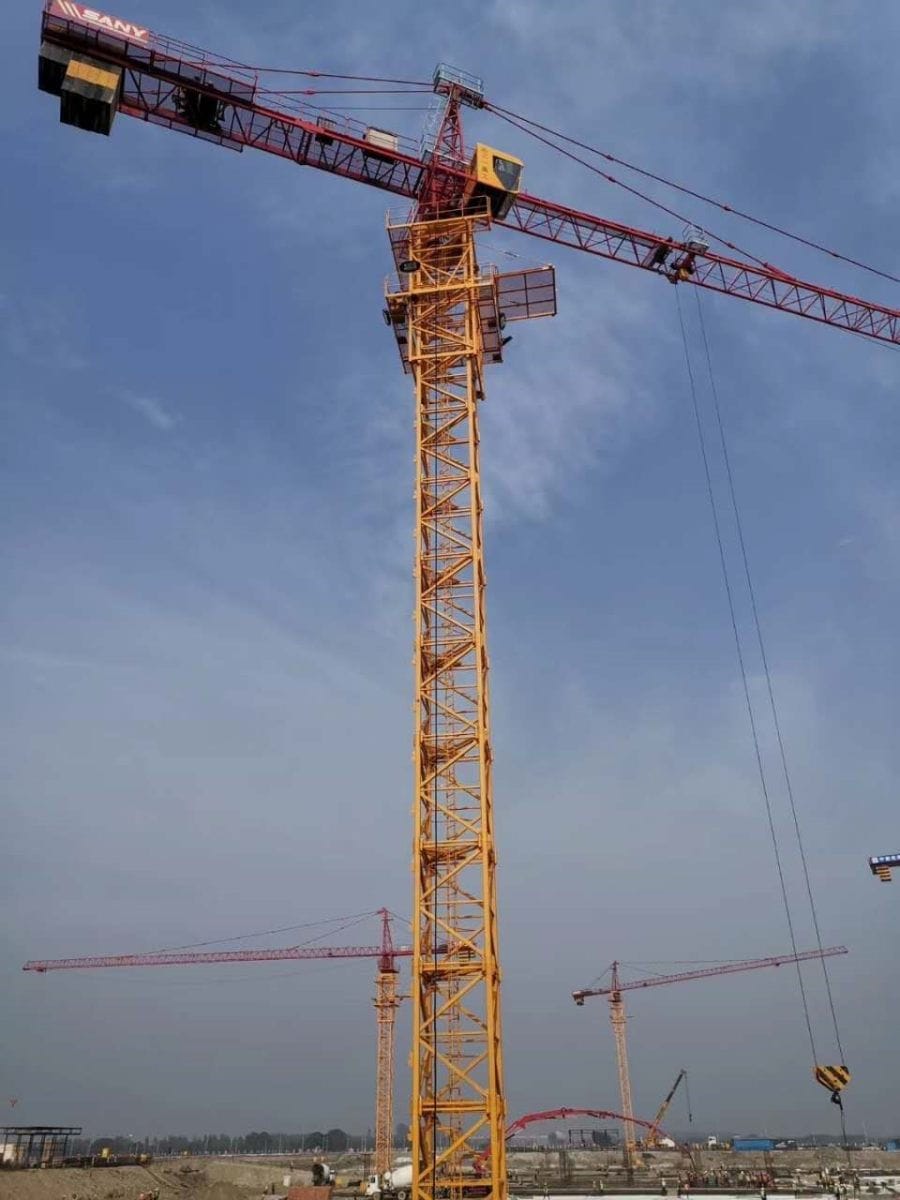 Grue fixe - SYT100(T6515-6) - SANY - à tour / pour chantier / de levage