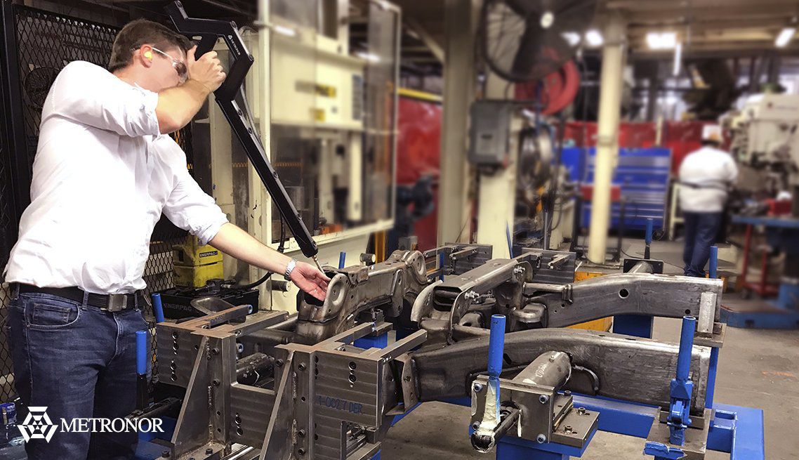 Système de mesure tridimensionnelle à commande manuelle - Metronor DUO ...