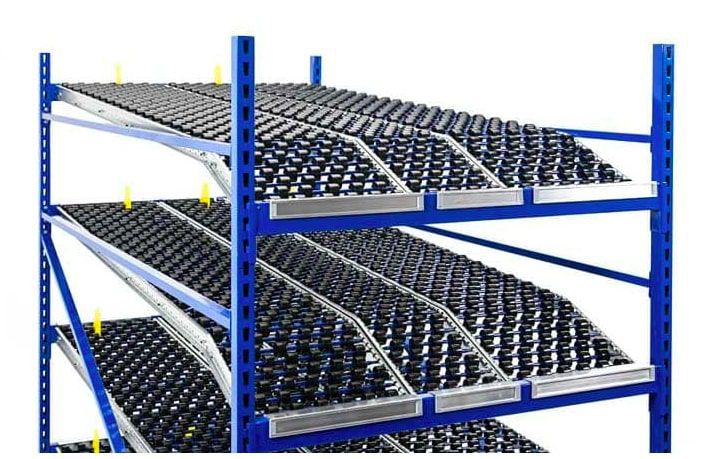 Rayonnage entrepôt de stockage / pour charges moyennes / pour boîtes ...