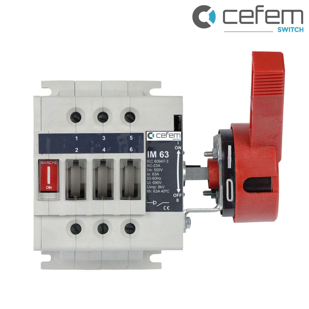 Interrupteur-sectionneur basse tension / de sécurité / multipolaire ...