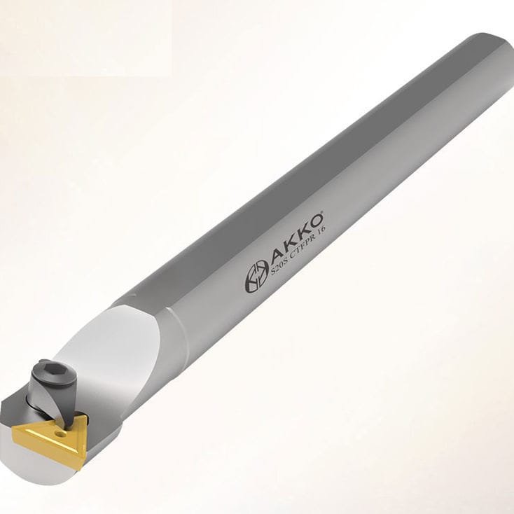 Porte-outil ISO - CTFP series - AKKO CUTTING TOOLS - à vis de réglage / pour tournage interne