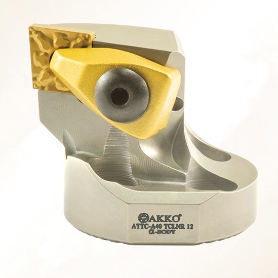 Porte-outil ISO - TCLN series - AKKO CUTTING TOOLS - à vis de réglage / pour l'usinage ...