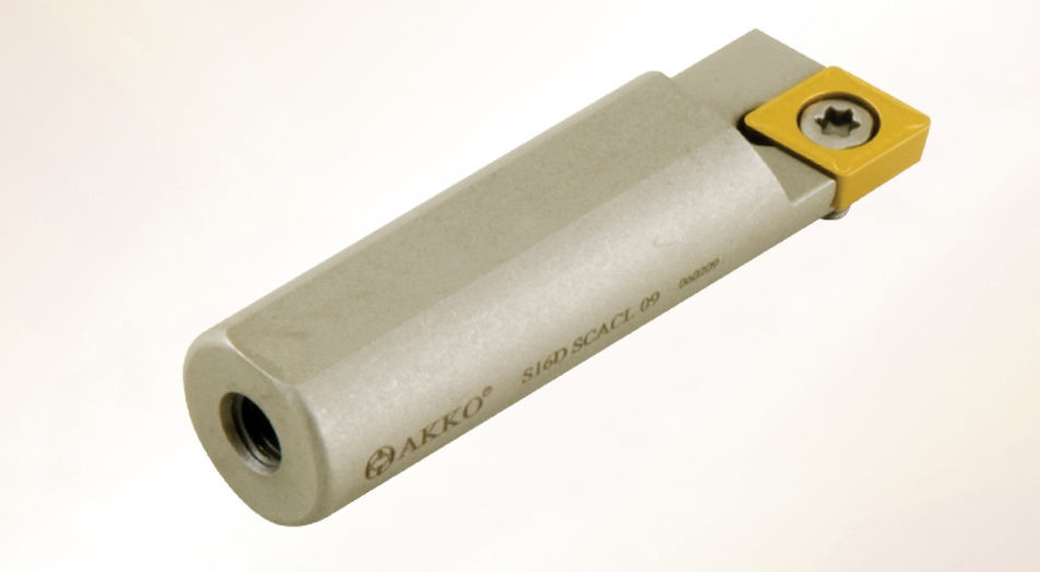 Porte-outil ISO - SCAC series - AKKO CUTTING TOOLS - à vis de réglage / pour l'usinage