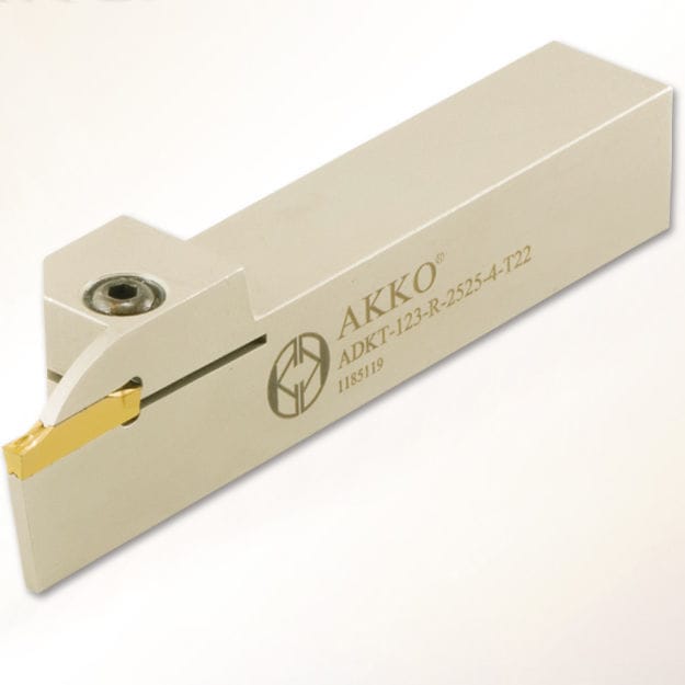 Porte-outil à vis de réglage - ADKT-123 series - AKKO CUTTING TOOLS - pour tournage externe ...