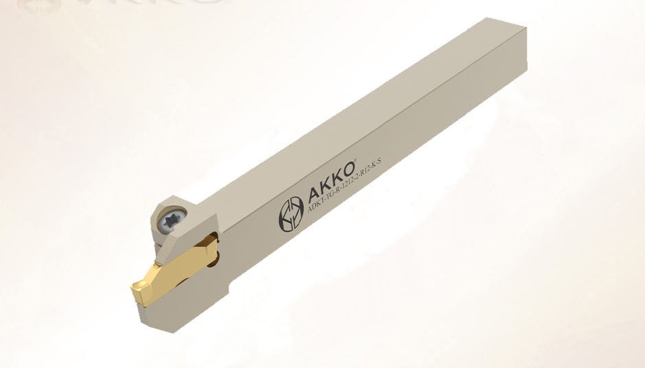 Porte-outil à vis de réglage - ADKT-TG series - AKKO CUTTING TOOLS - rainurage / pour tournage ...