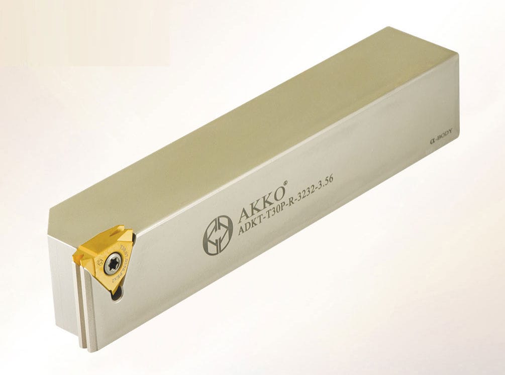 Porte-outil à vis de réglage - ADKT-T30P series - AKKO CUTTING TOOLS - rainurage / pour tournage ...