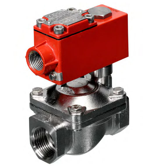 Électrovanne servo-assistée - A177 - ACL S.r.l. - 2 voies / NF / pour eaux chaudes