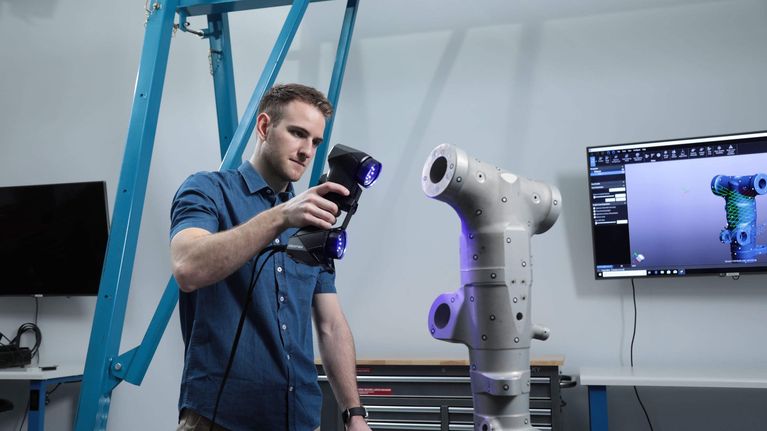 Scanner 3D - HandySCAN BLACK|Elite Limited - Creaform - de mesure ...