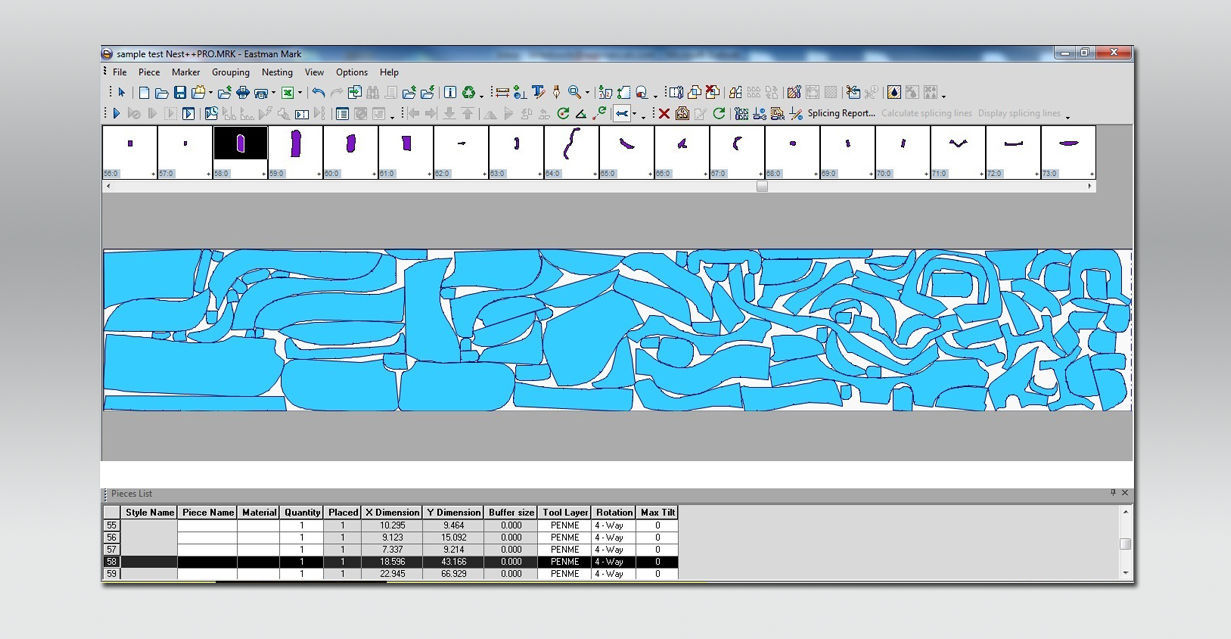 Logiciel de conception / d'imbrication 2D / pour textiles - patternPRO ...