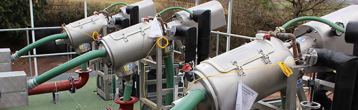 Séparateur centrifuge / de liquides / de solides / pour l'industrie ...