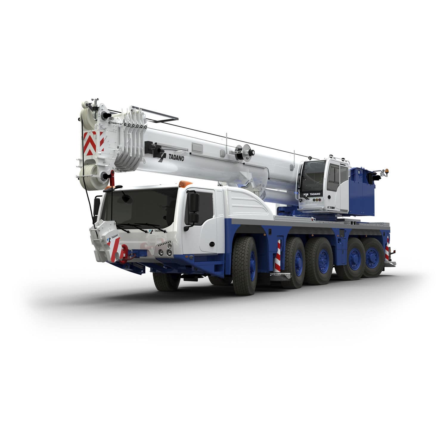 Grue montée sur camion - AC 5.160-1 - TADANO FAUN - à flèche / tout ...