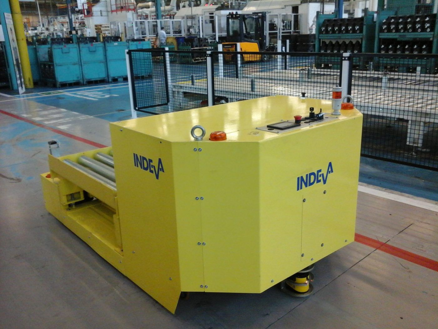 AGV de manutention / électrique - Scaglia Indeva - Vidéos