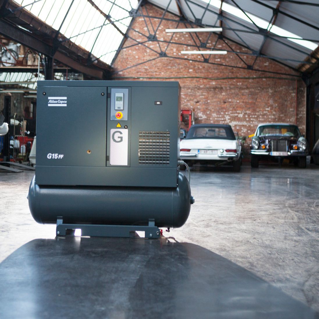 Compresseur à vis - G (VSD), GX series - Atlas Copco Compressors ...