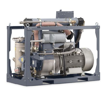 Compresseur d'air / stationnaire / à moteur diesel / à vis - GAR series ...