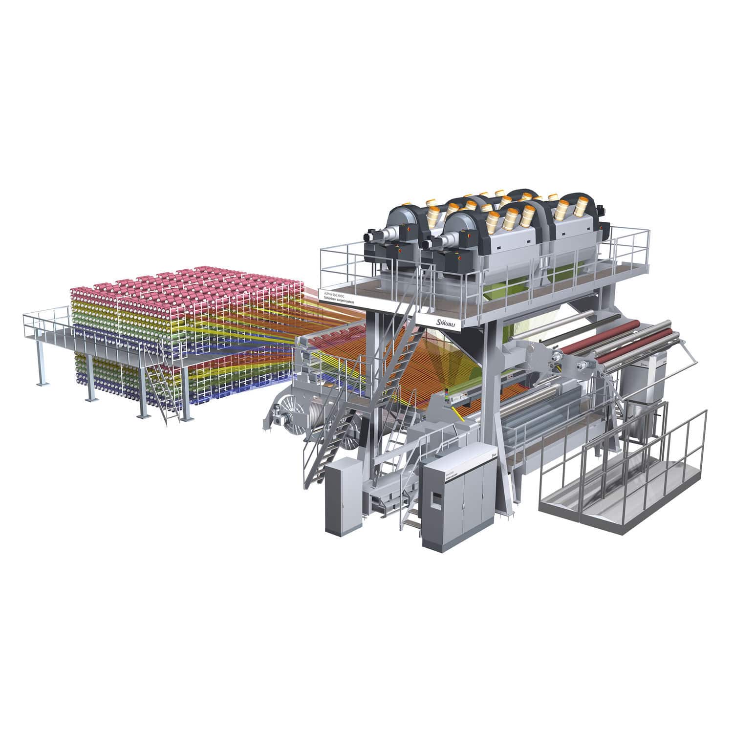 Machine de tissage de tapis - ALPHA 500 XHDC - Staubli Textile