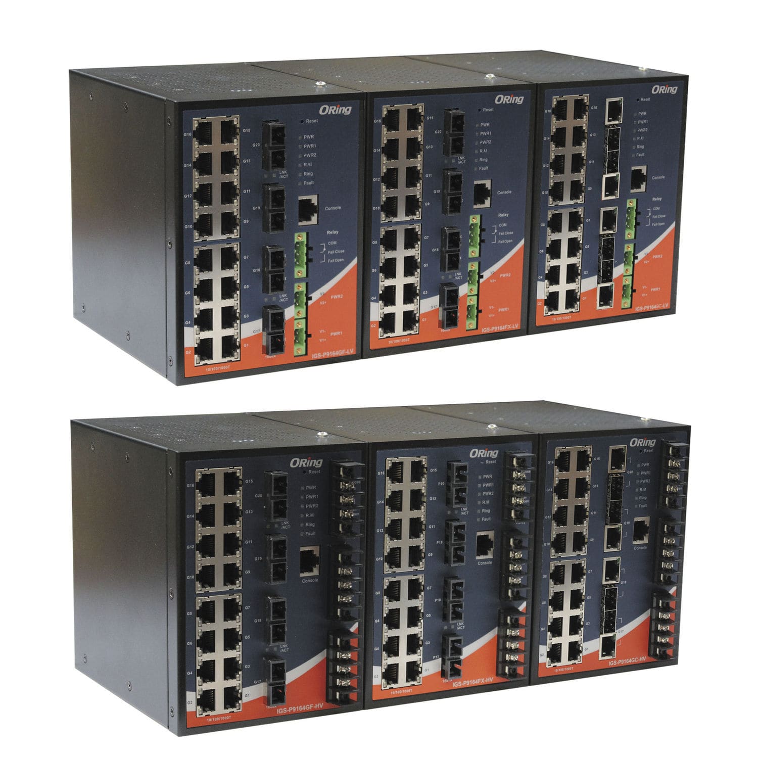 Commutateur Ethernet administrable - IGS-P9164 series - Oring ...