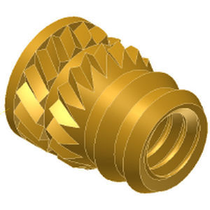 Insert fileté - TAPER-X® - PSM International - en laiton / rond / pour ...