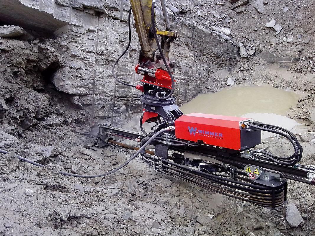 Outil de forage pour excavateur - AB 3600 series - WIMMER Hartstahl ...