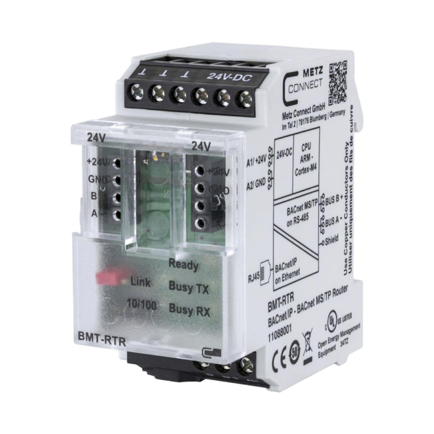 Module E/S numérique - BMT-RTR BACnet-Router - METZ CONNECT - Ethernet ...