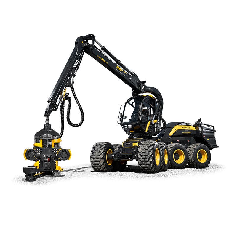 Abatteuse forestière sur pneus - SCORPION GIANT - PONSSE